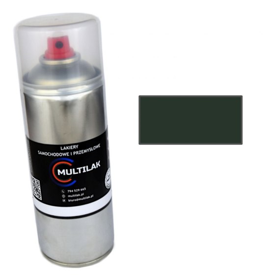 Lakier aerozol RAL 6009 Multilak 400ml MAT do frontów meblowych, mebli ...